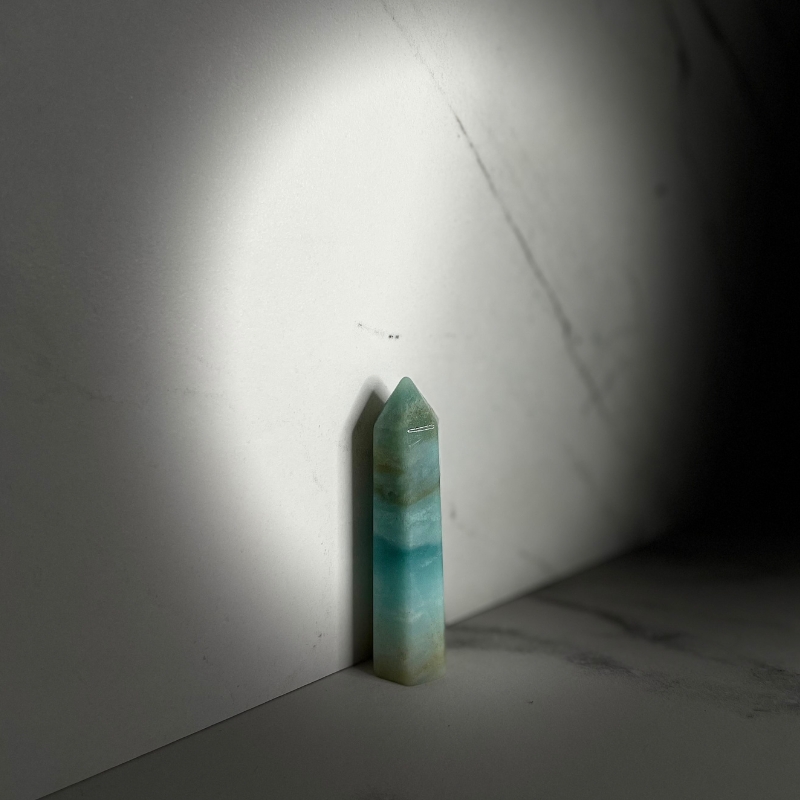 Amazonite Crystal – Natural Polished Tower | Natural Hearth
