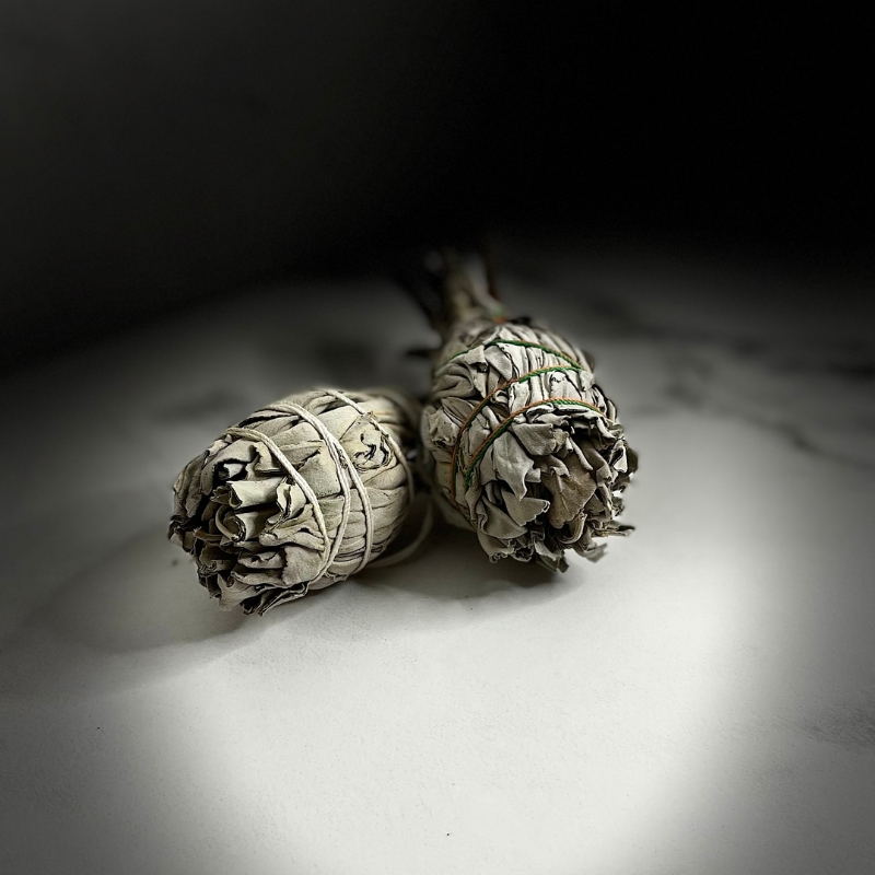 White Sage Smudge Sticks: mini 2 pack | Natural Hearth
